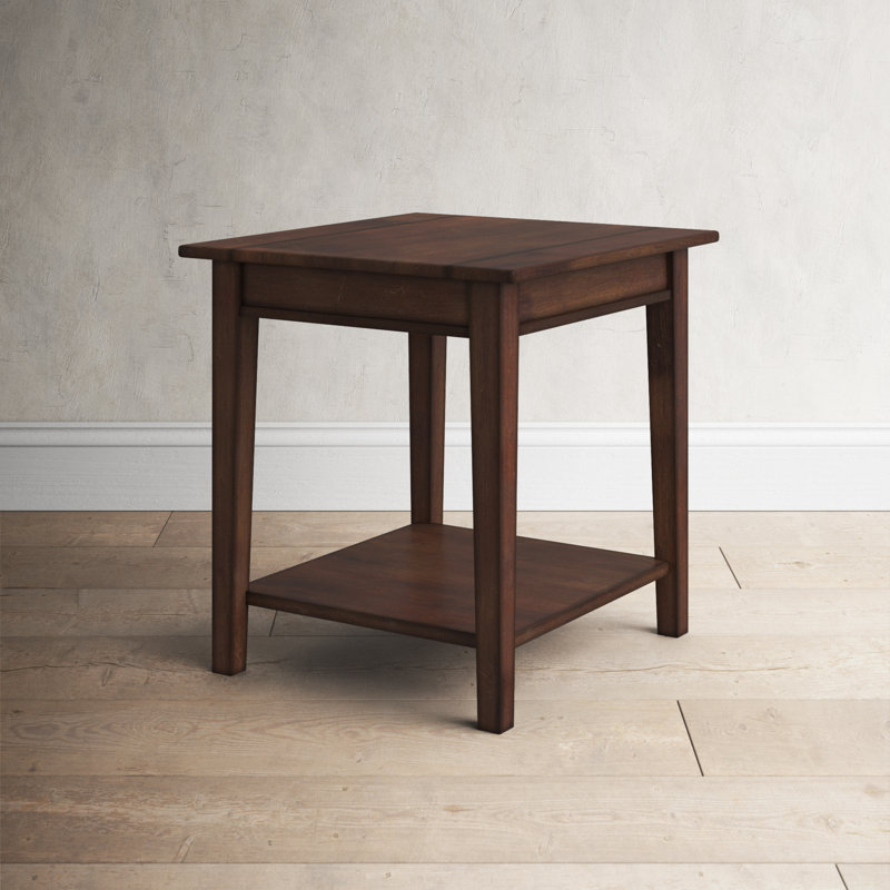 Birch Lane™ Mendoza Solid Mahogany End Table & Reviews | Wayfair